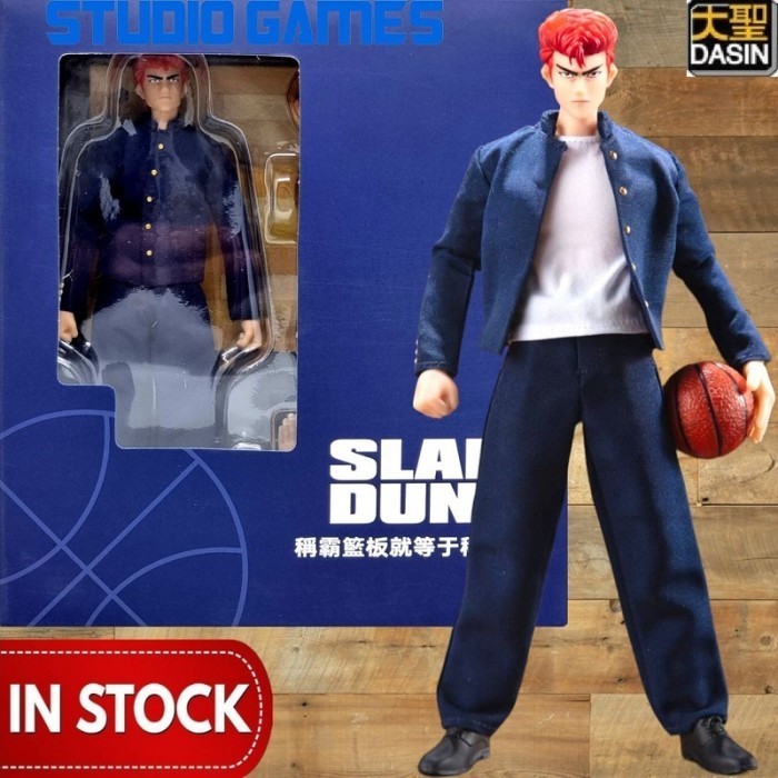 Jual Dasin Model Slam Dunk Hanamichi Sakuragi 10 Shohoku School Uniform ...