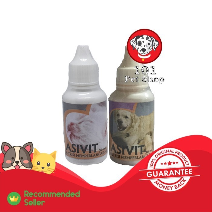 Jual Asivit nutrisi mempelancar asi kucing & anjing ( memperbanyak susu ...