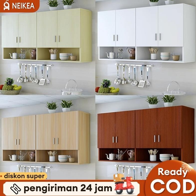 Jual Kitchen Set 4Pintu Lemari Dapur Gantung Kabinet Dapur Atas Kayu ...