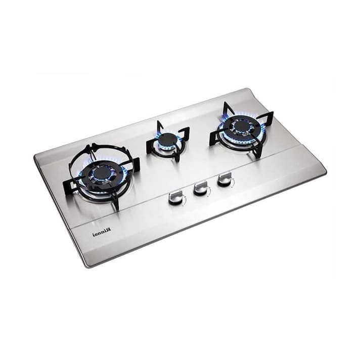 Jual RINNAI BUILT-IN GAS HOB KOMPOR GAS TANAM 3 TUNGKU RB-713N (S) | Shopee Indonesia