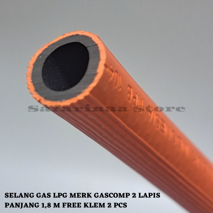 Jual "\"\"\"\] SELANG GAS LPG 500 PSI PANJANG 1,8 METER STANDART SNI 2 LAPIS 3 LAPIS | Shopee ...