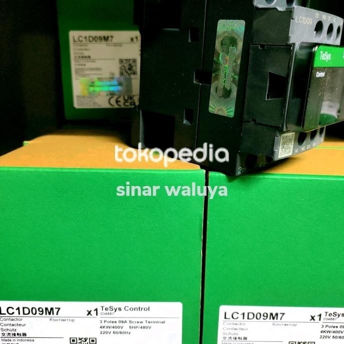Jual Kontaktor Lc1D09/Lc1D09M7 220V/4Kw Schneider/Original !! Ready ...