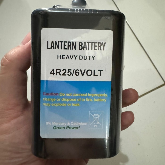 Jual IMPA 792435 Lantern Battery 6V / Tongkang | Shopee Indonesia