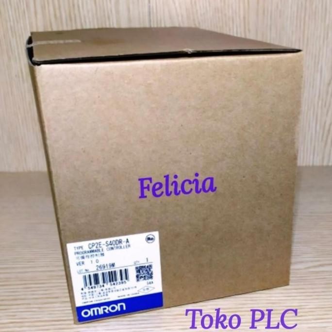 Jual PLC OMRON CP2E-S40DR-A CP2ES40DRA ORIGINAL DAN TERPERCAYA | Shopee Indonesia