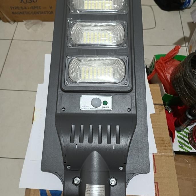 Jual TERMURAH - lampu jalan LED PJU 90w solar Cell panel Surya all in ...