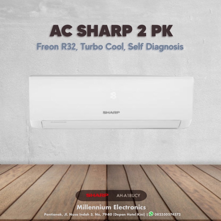 Jual AC SHARP 18 UCY 2pk 2 pk 18ucy dua pk | Shopee Indonesia
