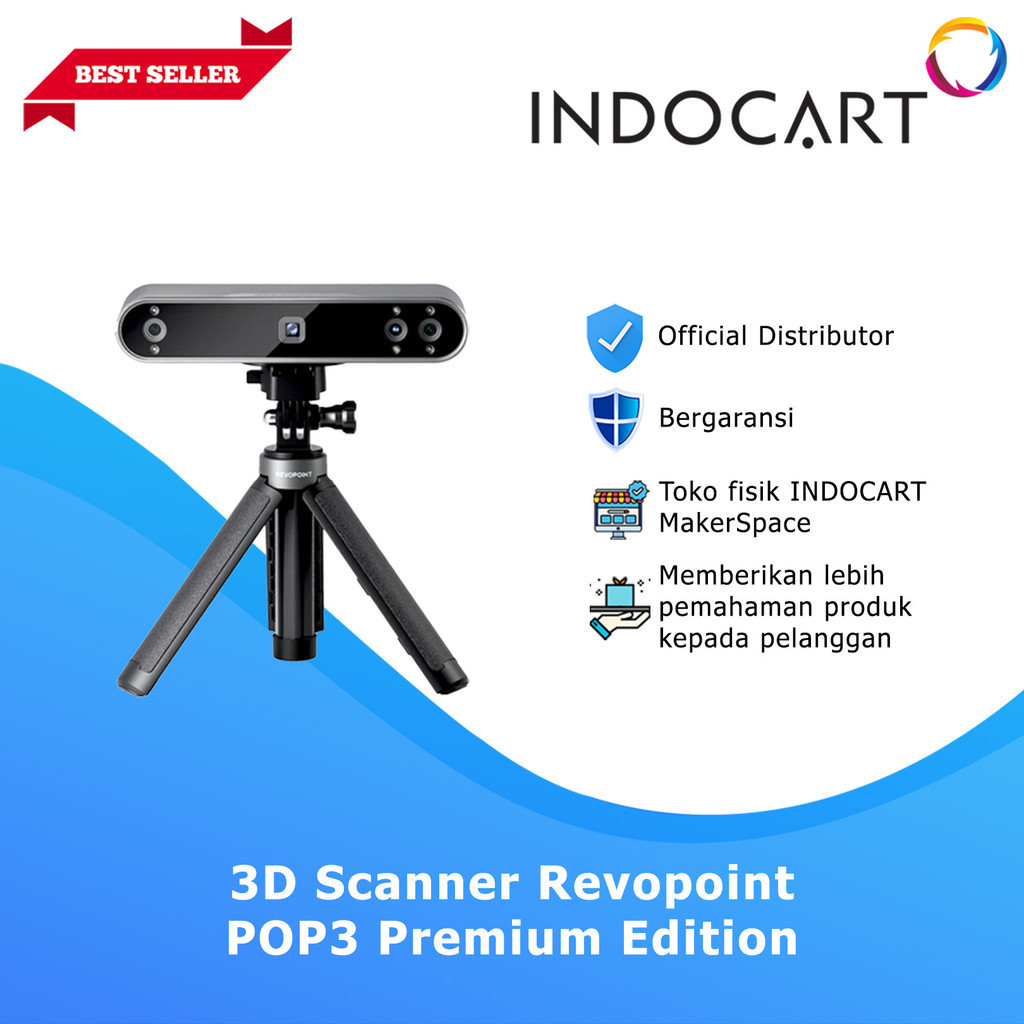 Jual 3D SCANNER Revopoint POP 3 Premium Edition Sharper and Vibrant 3D ...