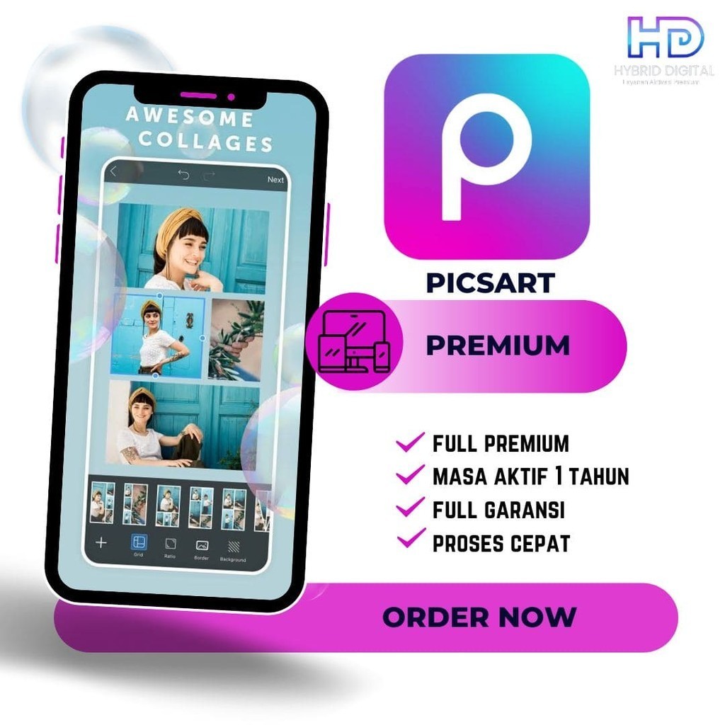 Jual Software Pics*art Pro 1 Tahun Buat Edit Foto [IOS / Android ...
