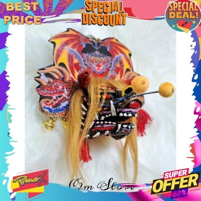 Jual NEW ARRIVAL BARONGAN/REOG DEVIL MERAH TANDUK DAN FULL SUNGUT ...