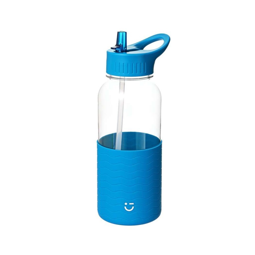 Jual COD Miniso Plastic Water Bottle with Handle Botol Miniso Botol ...