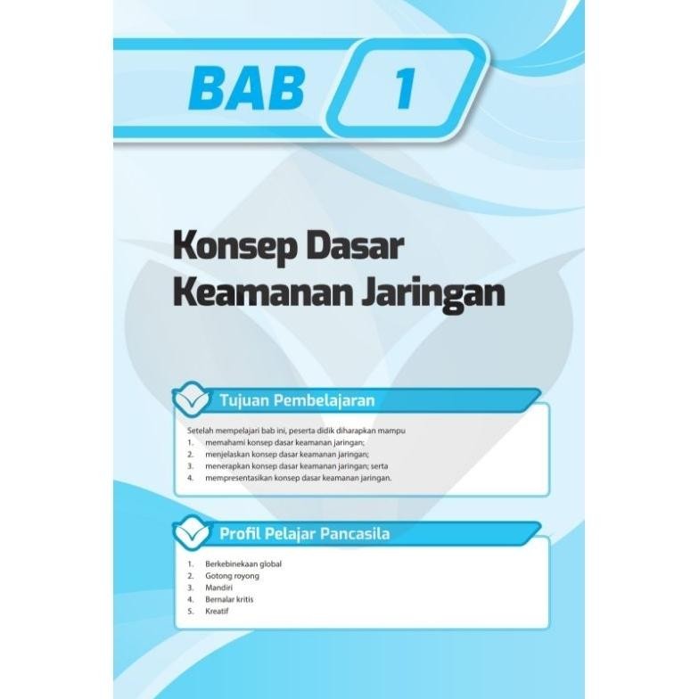 Jual Ew64 Buku Tkj Keamanan Jaringan Teknik Komputer Dan Jaringan Fase F Smk Kurikulum 