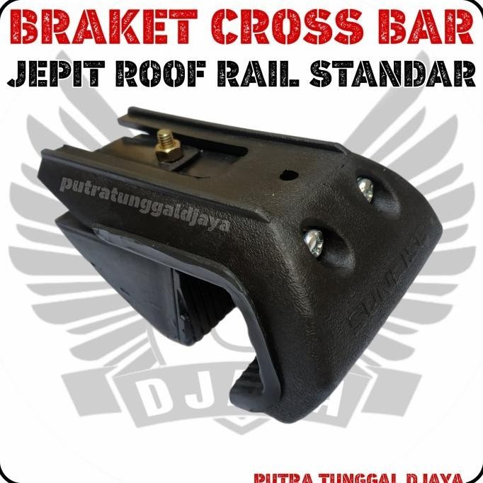 Jual BRAKET CROSSBAR JEPIT ROOF RAIL STANDAR MODEL LAMA CROSS BAR ...