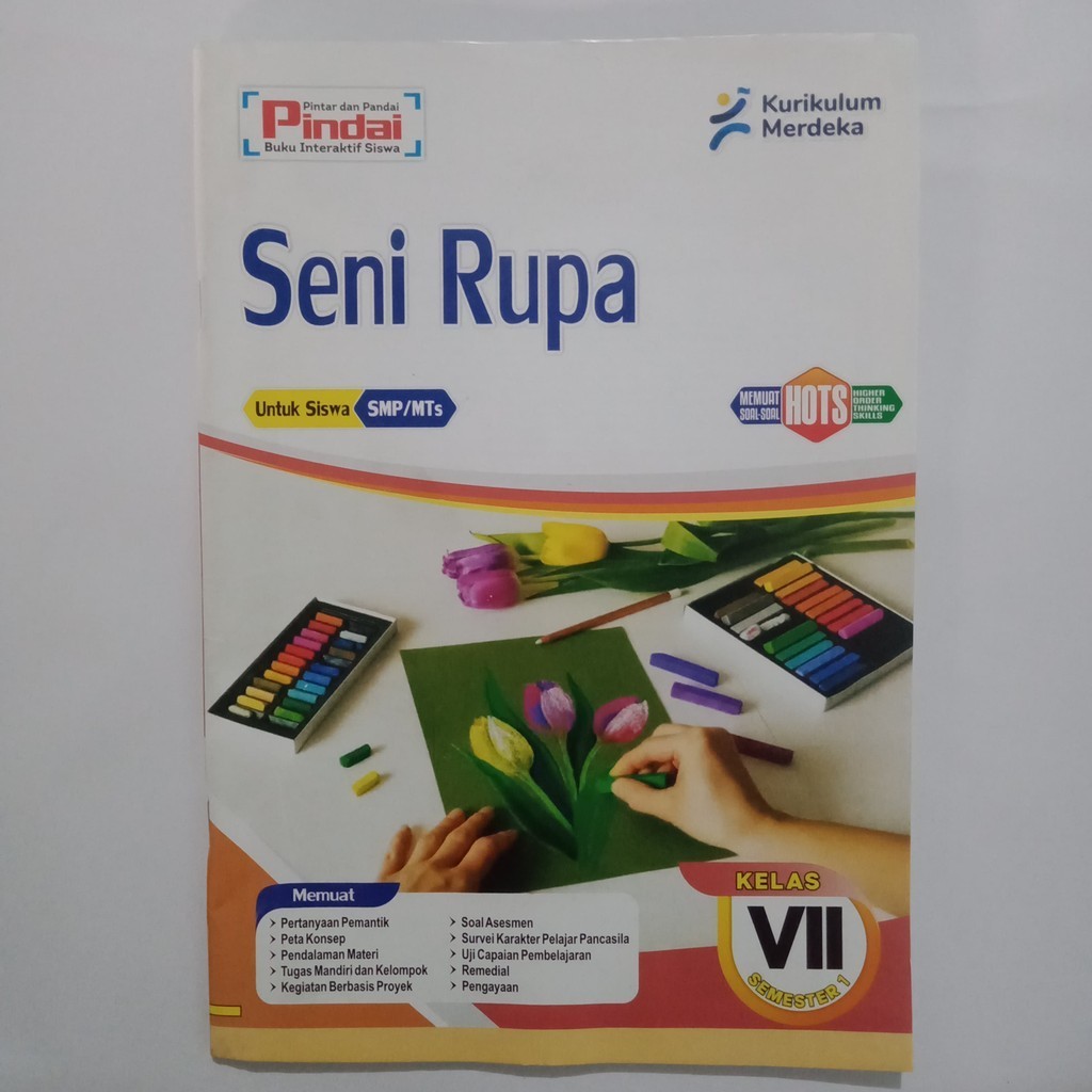 Jual LKS PINDAI SENI RUPA KELAS 7 SMP KURIKULUM MERDEKA | Shopee Indonesia