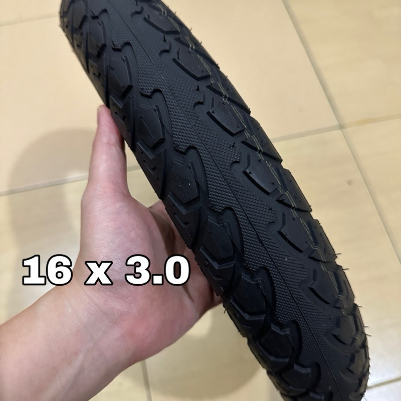 Jual Berjaya Bike - Ban Luar Sepeda Listrik Ukuran 16 x 3.0 Swallow Selis BMX Anak Fat Bike ...