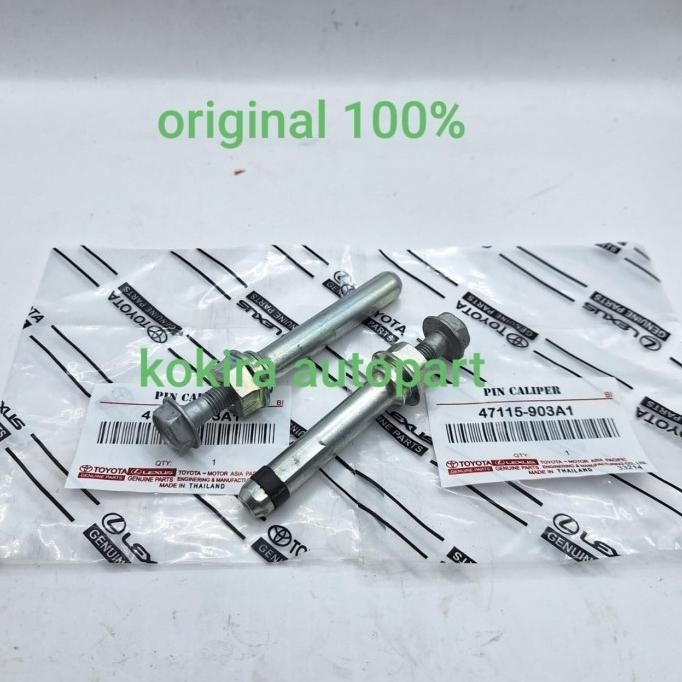 Jual Pin Caliper +Mur Caliper Toyota Innova Reborn Original Harga ...
