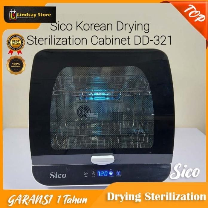 Jual SICO KOREAN DRYING STERILIZATION CABINET DD-321 DD 321 / RAK ...