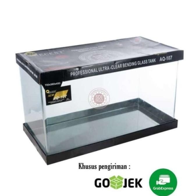 Jual AQUARIUM AQUASCAPE BENDING IMPORT GLASS TANK RECENT AQ-107/106/5/4/3/2 H24S | Shopee Indonesia