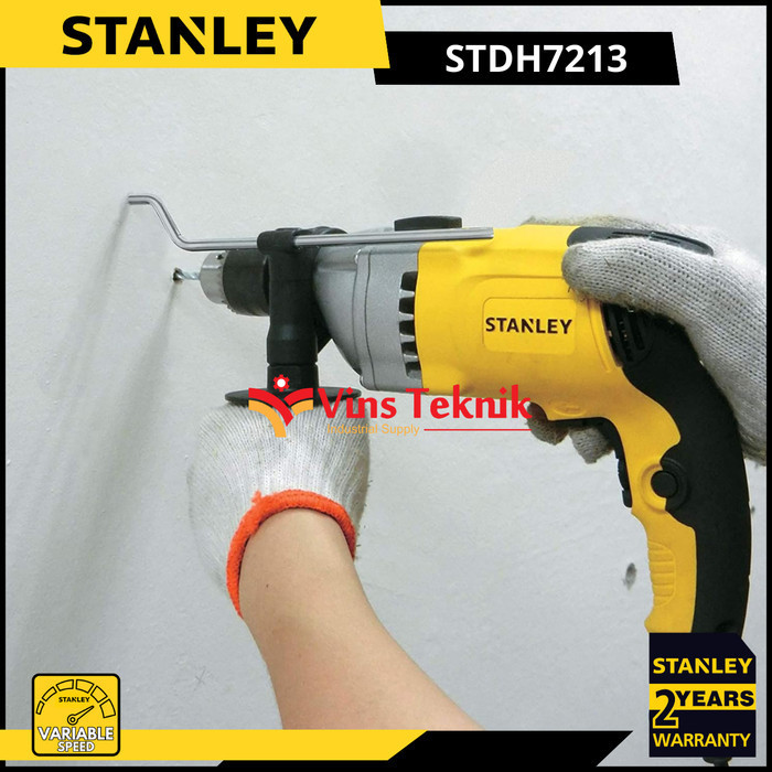 Jual Mesin Bor Percussion Drill 13Mm 720W Stdh7213 Stanley Stdh 7213 ...
