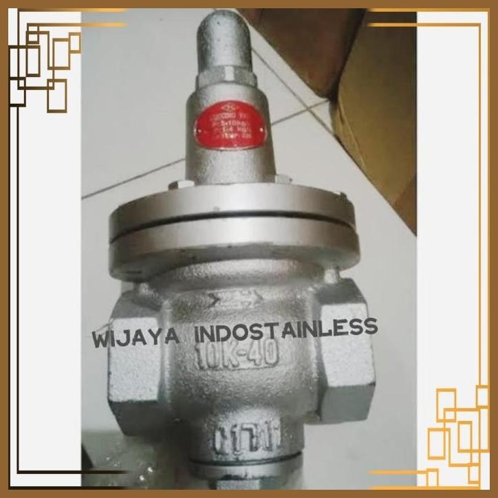 Jual [WJY] PRV PRESSURE REDUCING VALVE STEAM 3/4" INCH 10 KG/BAR DN20 ...