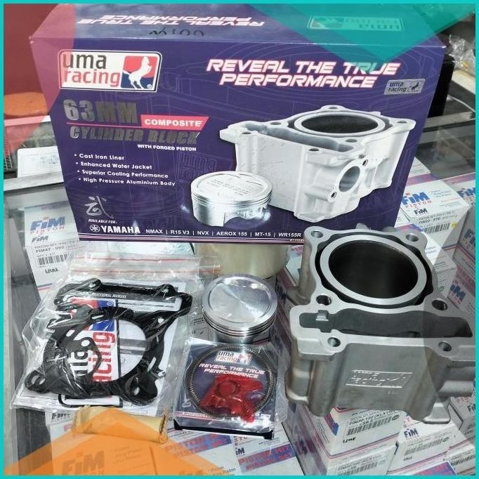 Jual Blok Seher Set UMA RACING 63MM NMAX AEROX 155 R15 V3 NVX MT-15 WR 155R | Shopee Indonesia