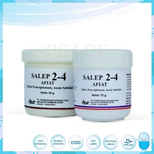 Jual SALEP 2-4 AFIAT 30 GR SALEP UNTUK KULIT SALEP 24 MENGATASI KUDIS GATAL JAMUR DIJAMIN ...