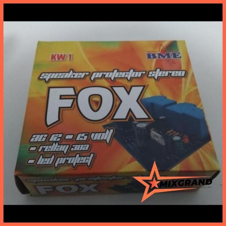 Jual KIT FOX SPEAKER PROTECTOR STEREO RELAY 30A / Kit Speaker Protector ...
