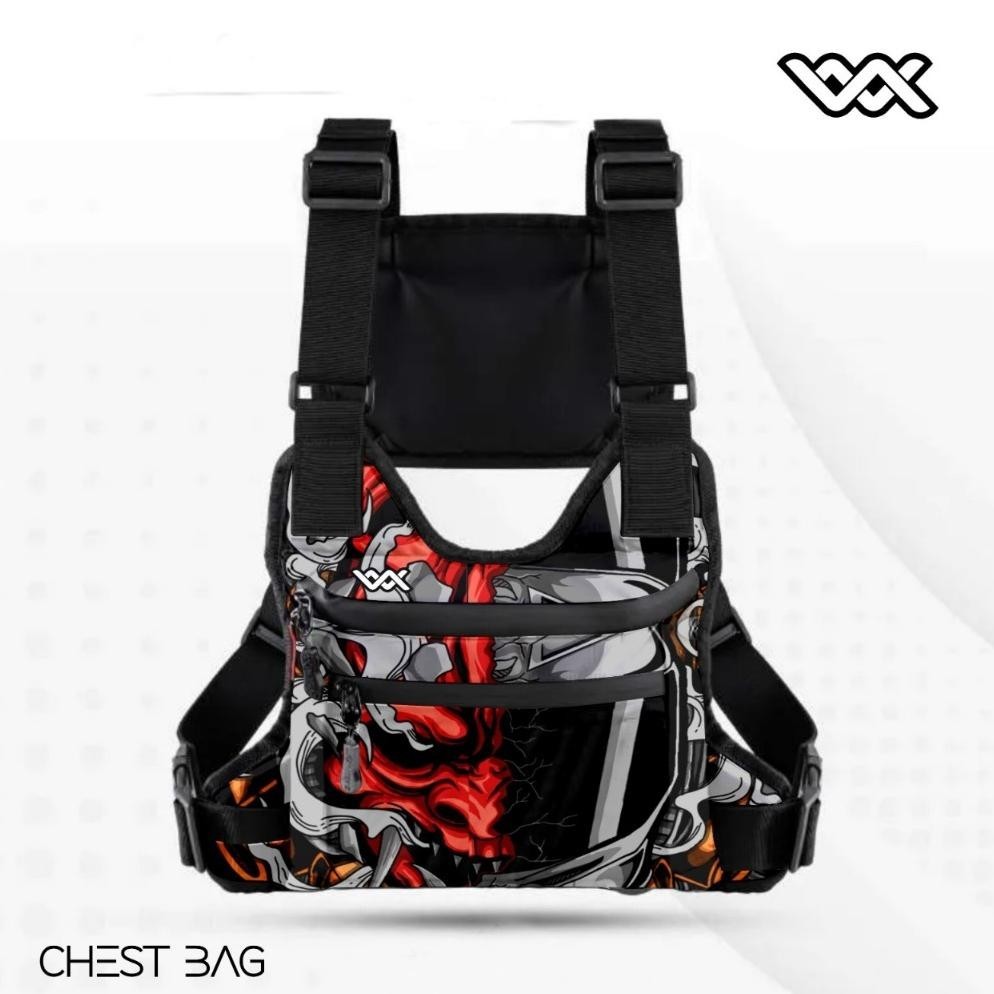 Jual ORIGINAL Tas dada pria rompi tactical chest bag pelindung dada ...