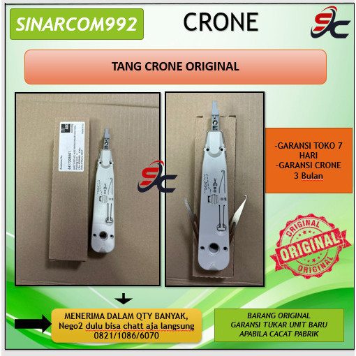 Jual TANG CRONE / tang krone ORIGINAL | Shopee Indonesia