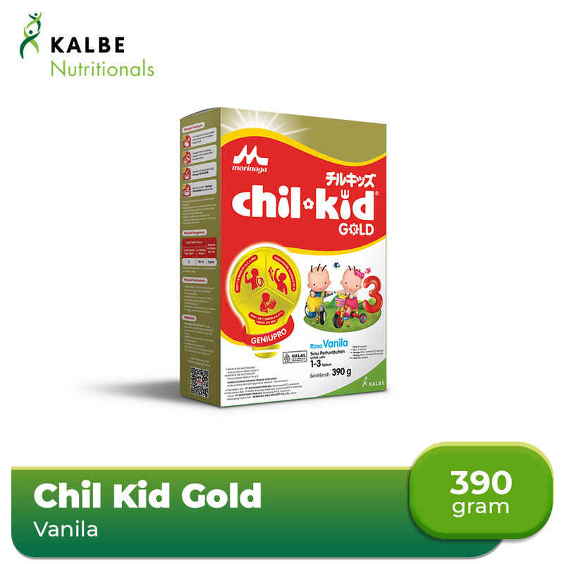 Jual Chil Kid Gold Vanila 390g Susu Pertumbuhan Anak Usia 1-3 Tahun ...