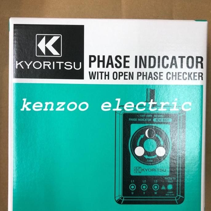 Jual Masih! Kyoritsu 8031 3Phase Sequence Rotation Checker Alat Ukur 3 ...