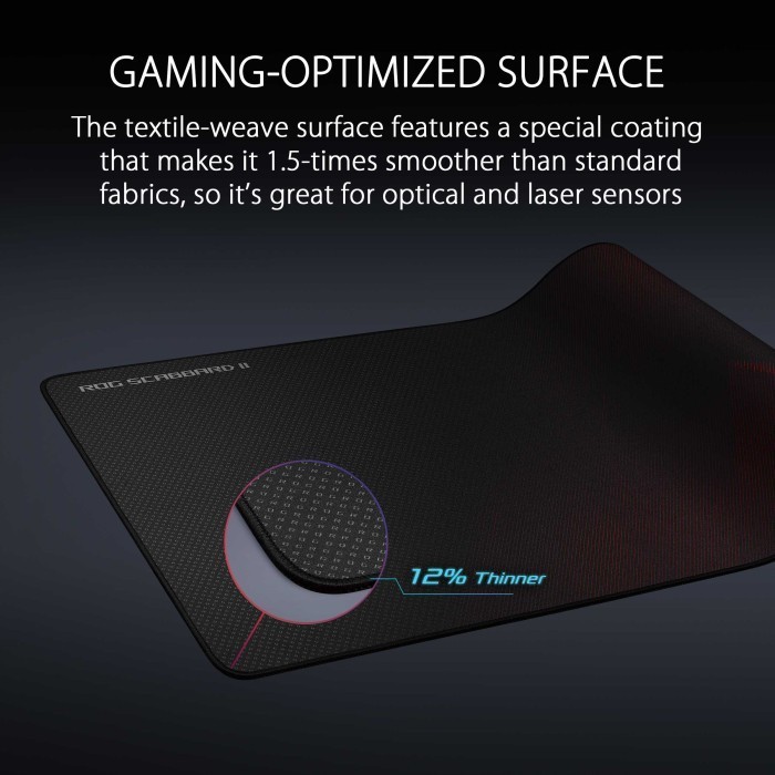 Jual Aba Asus Rog Scabbard Ii Extended Gaming Mousepad | Shopee Indonesia