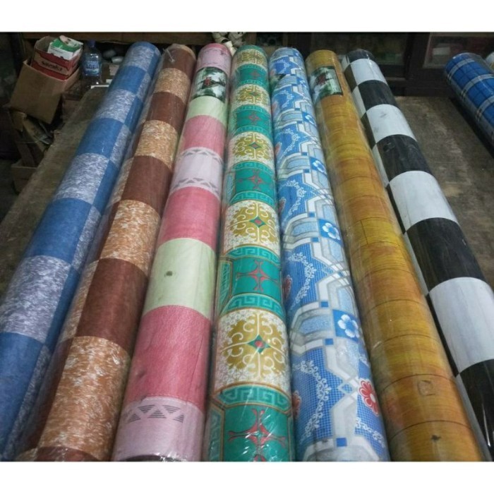 Jual Asna Murah Tikar Lantai Karpet Plastik Floring Vinyl 3 Layer Tebal ...