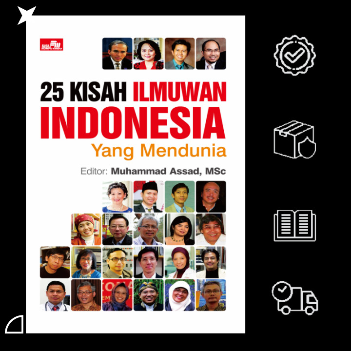 Jual Muhammad Assad - 25 Kisah Ilmuwan Indonesia Yang Mendunia | Shopee ...