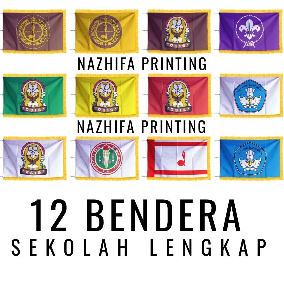 Jual PROMOOO LENGKAP! BENDERA RUANGAN RUANG OSIS SMP SMA TUT WURI PGRI ...