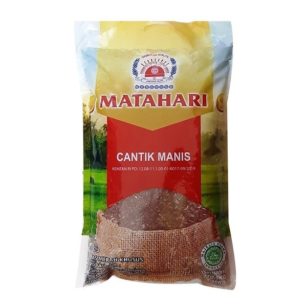 Jual S00014 MATAHARI CANTIK MANIS BERAS MERAH 5KG MAJU BERSAMA ...