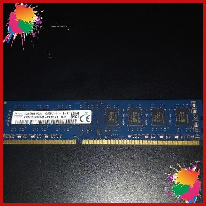 Jual (B2BE) MEMORY PC SK HYNIX 8GB 2RX8 PC3L 12800U | Shopee Indonesia