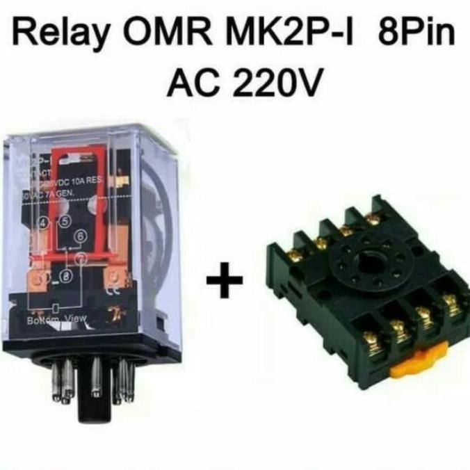Jual Relay Mk2P 220V 8 Pin Omr Harga Khusus | Shopee Indonesia