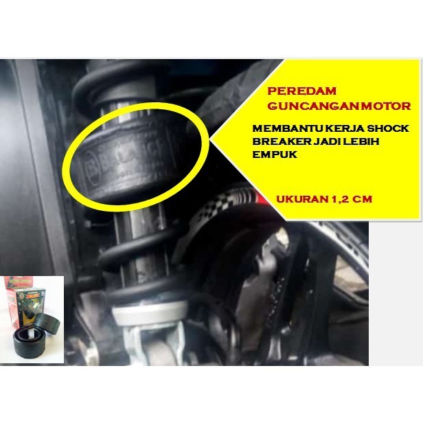 Jual Ukuran 1,2cm (Per Standar) Peredam Getaran Shock MOtor AEROX ...