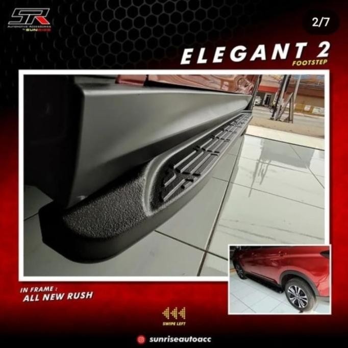 Jual Foot Step Injakan Samping Mobil Toyota All New Rush Merek Sunrise ...
