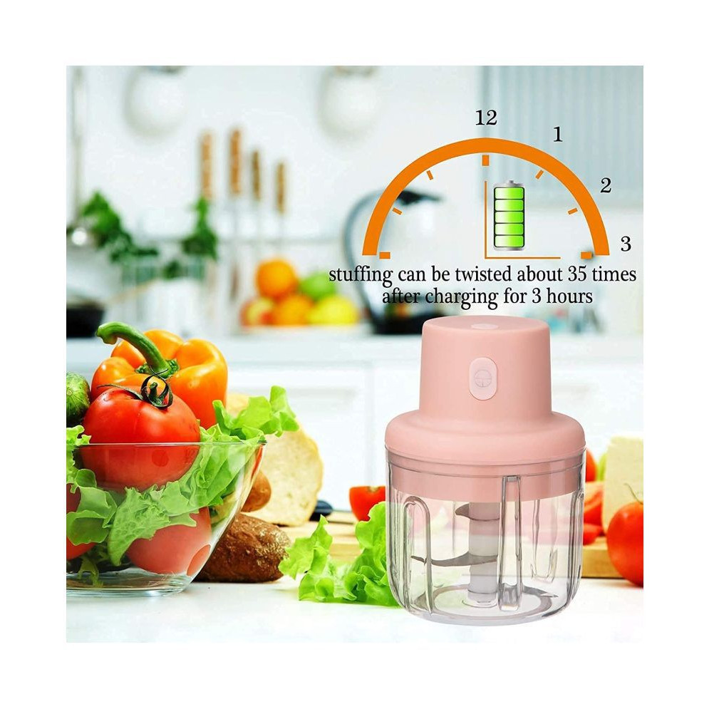 Jual Blender Mini Cas / Electric Garlic Mini Chopper / Blender Mini ...