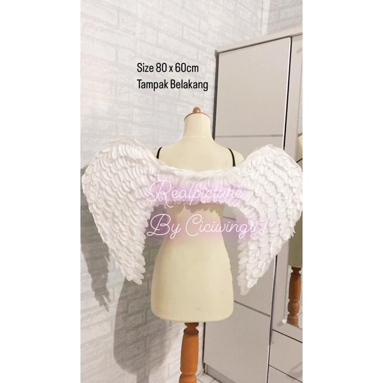 Jual Mega Sale SAYAP MALAIKAT / ANGEL WINGS / SAYAP PERI COSPLAY ...