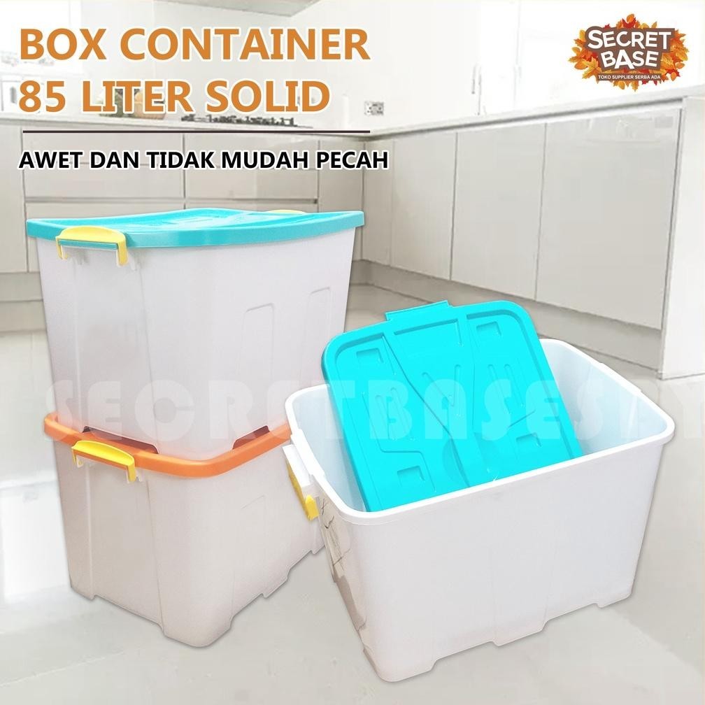 Jual Box Container 85 Liter + Roda - Kontainer Box Plastik / Container ...