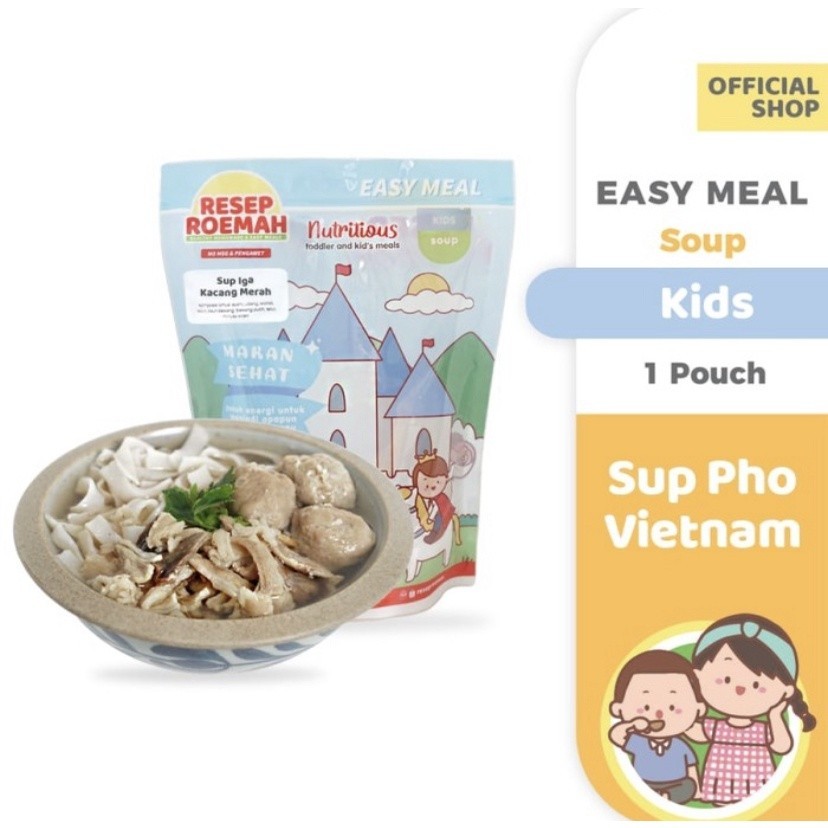 Jual RESEP ROEMAH / Sup Pho Vietnam / Beef Pho Noodle / Kids Frozen ...