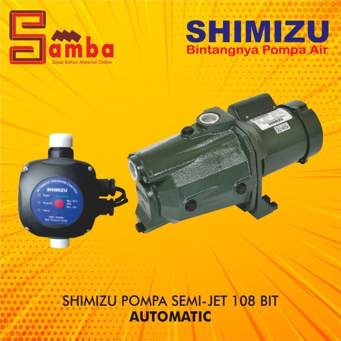 Jual Mesin pompa air semi jet pump shimizu jet 108 bit NICE! | Shopee Indonesia
