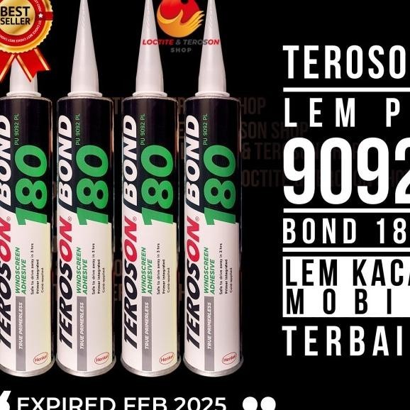 Jual Lem Kaca Mobil Terbaik Teroson Pu 9092 Pl Poliuretan 310Ml ...