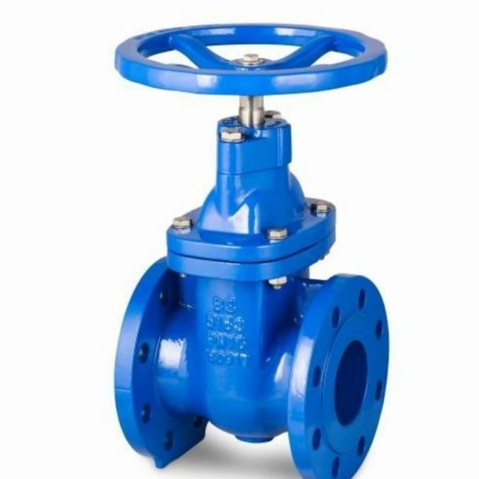 Jual 3" Inch Gate Valve Cast Iron Flange Jis 10K / Stop Kran Valve ...