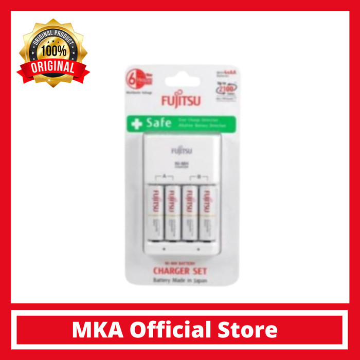 Jual Fujitsu Charger 6Jam + 4Aa 1900Mah | Shopee Indonesia