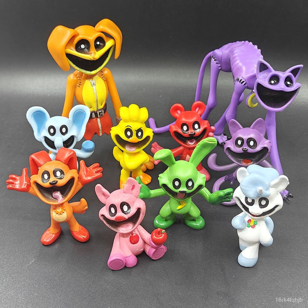 Jual Smiling Animal Horror Game Long Leg Sleepy Cat Sun Dog Hand-Made ...