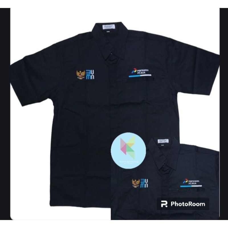 Jual Seragam Kerja // kemeja BUMN Pertamina PT MJA seragam BUMN ...