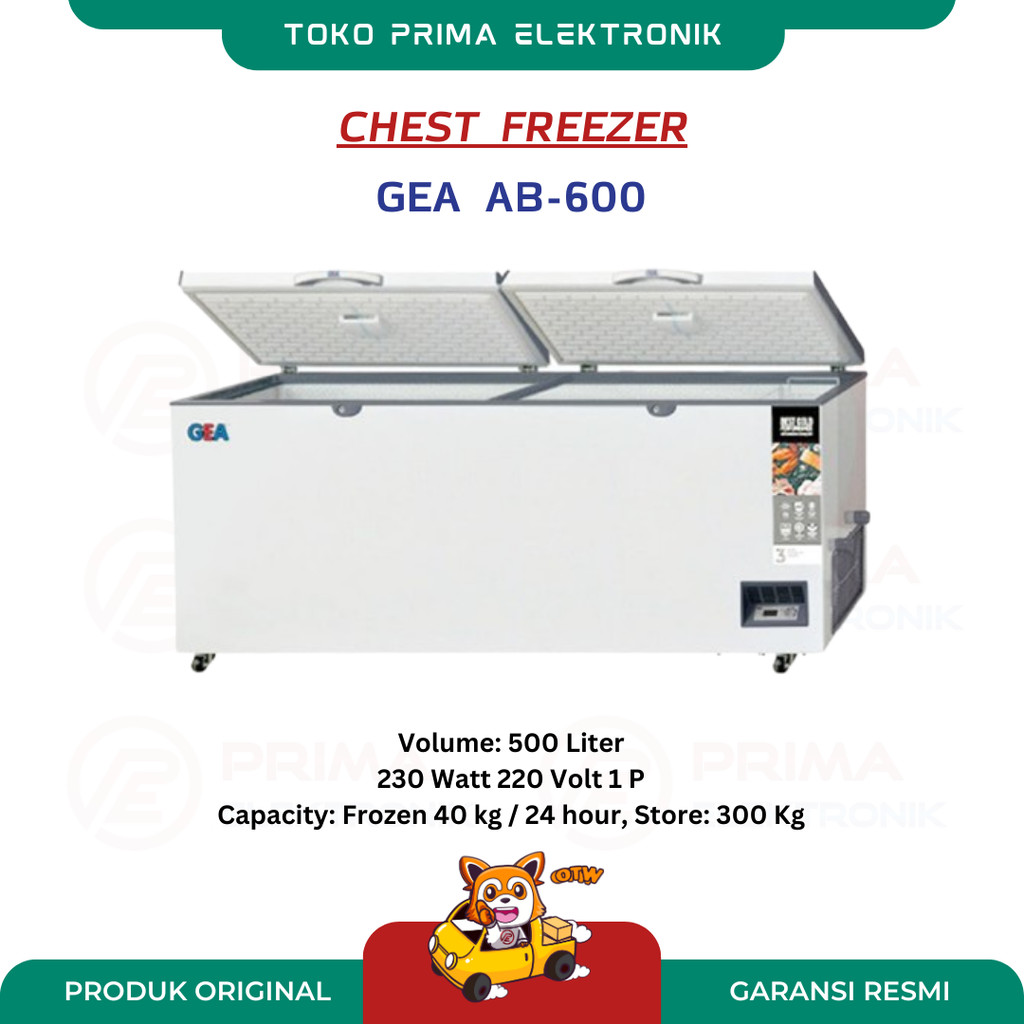 Jual GEA CHESTFREEZER AB-600 500 LITER | Shopee Indonesia